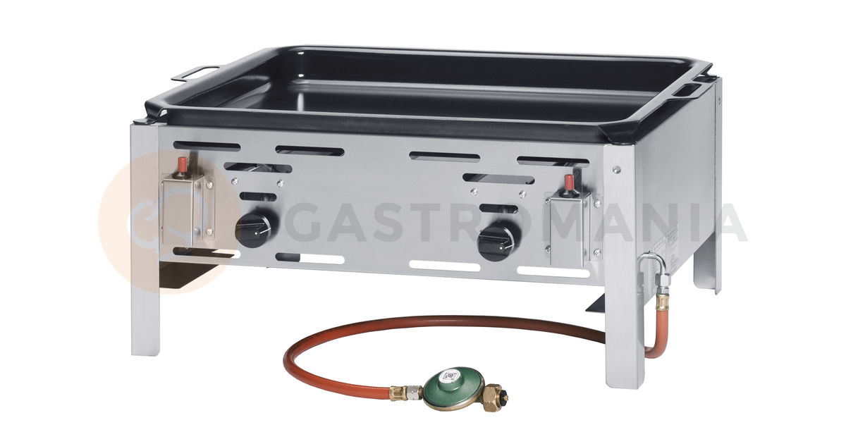 Plynová pánev, 650x540x300 mm | HENDI, Bake Master Maxi