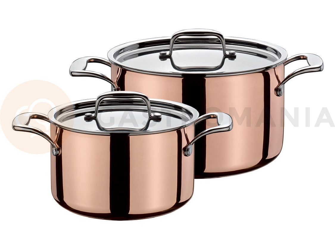 Měděný hrnec s poklicí, 3,5 l | SPRING, Culinox
