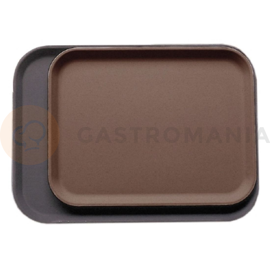 Protiskluzový tác 360x460 mm, černý | CAMBRO, Treadlite