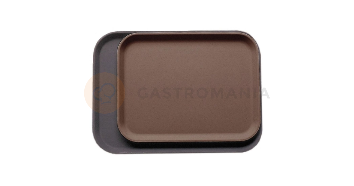 Protiskluzový tác 360x460 mm, černý | CAMBRO, Treadlite