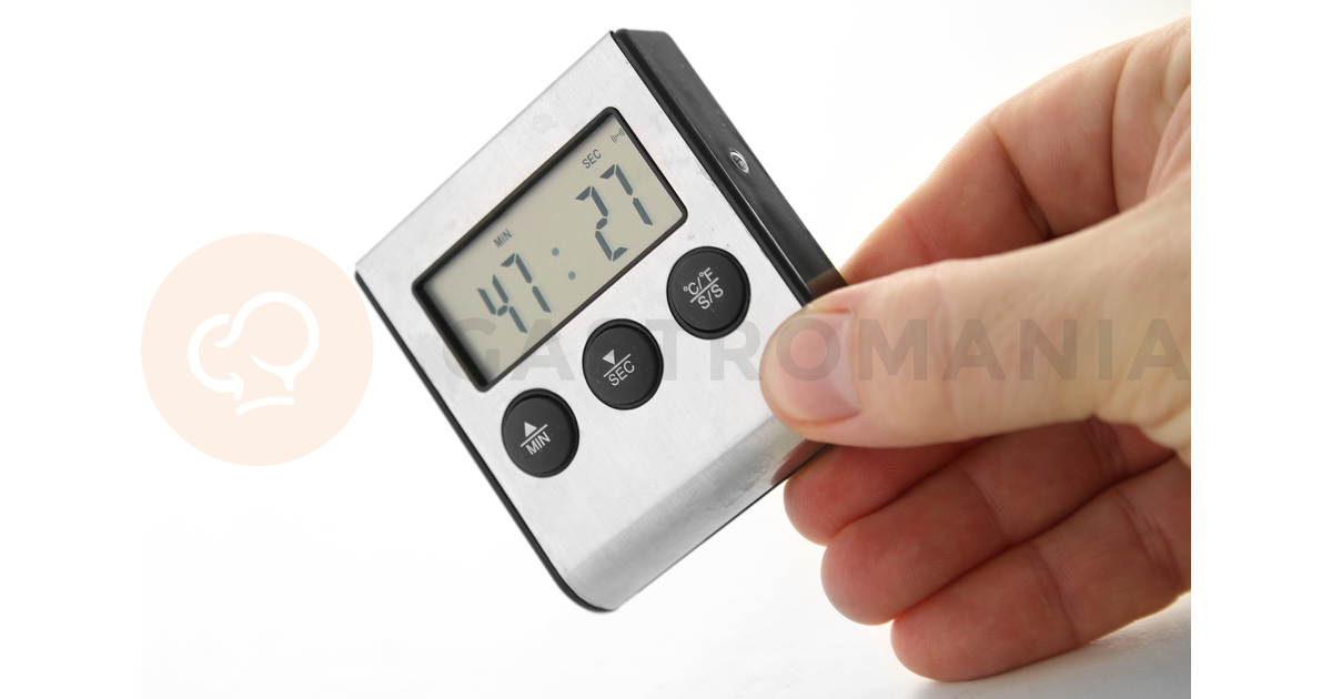 Kuchyňská minutka digitální 65x70x17 mm | HENDI, 582022