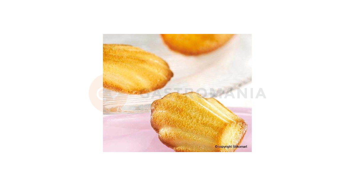 Silikonová forma SF032 MINI MADELEINE mušle 68x45x17 mm | SILIKOMART, Classic