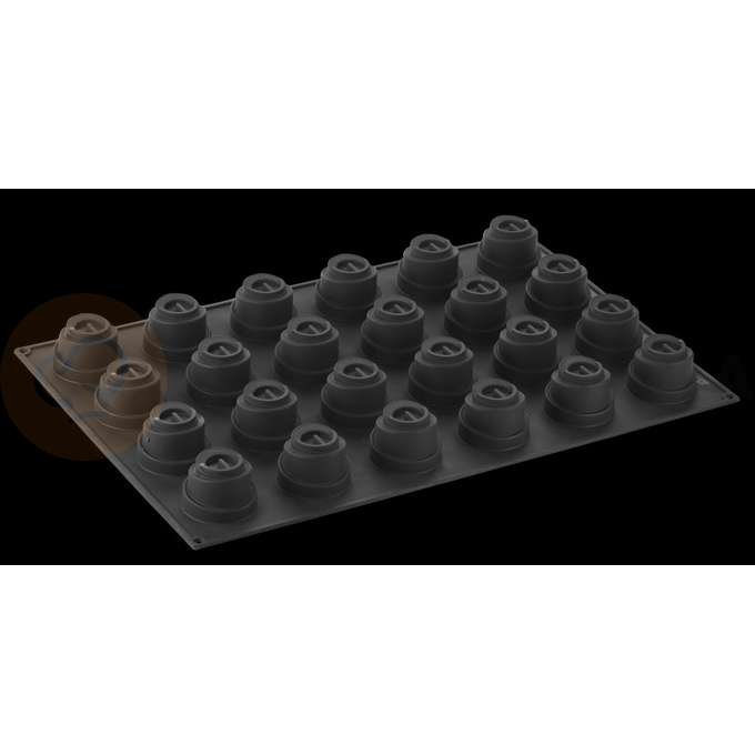 Silikonová forma Pavoflex - 600x400 mm, 24 ks x 68x50 mm, 130 ml ...