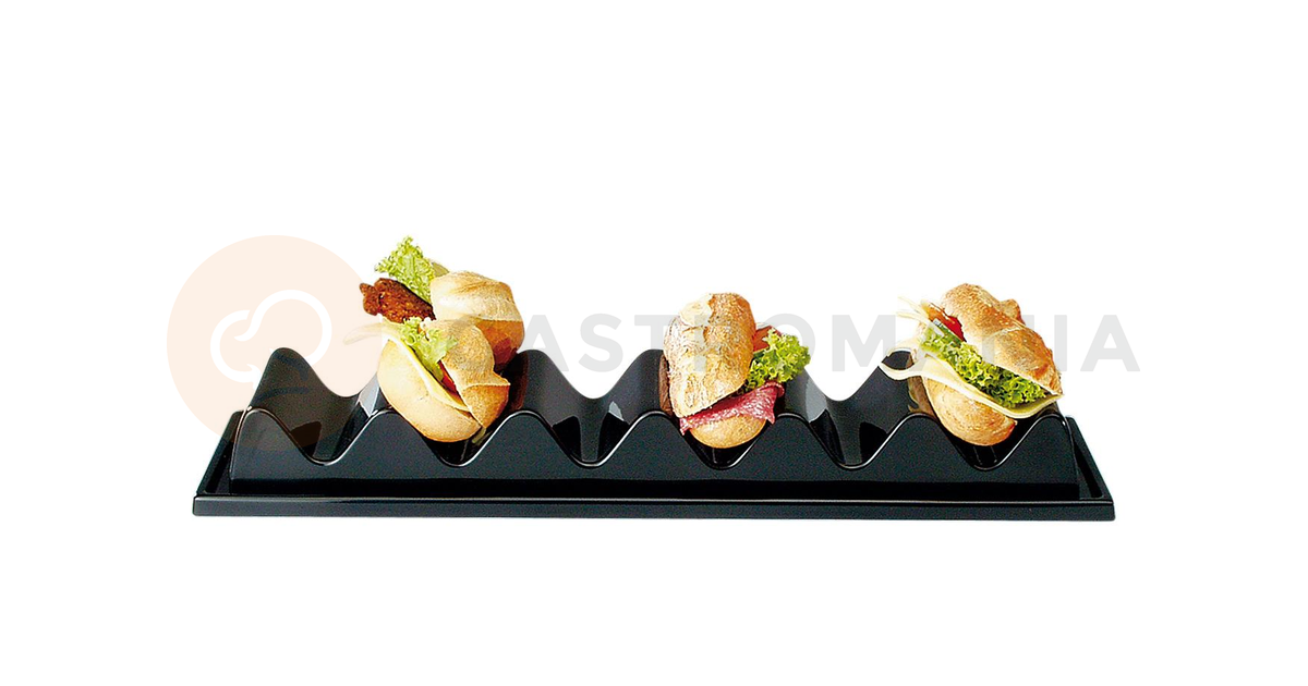 Výstavní stojan na chlebíčky 600x195x80 mm | APS, 11889