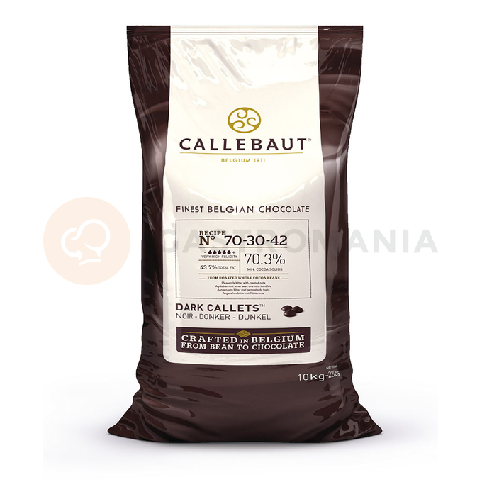 Hořká čokoláda 70,1% Callets 10 kg balení | CALLEBAUT, 70-30-42NV-01B