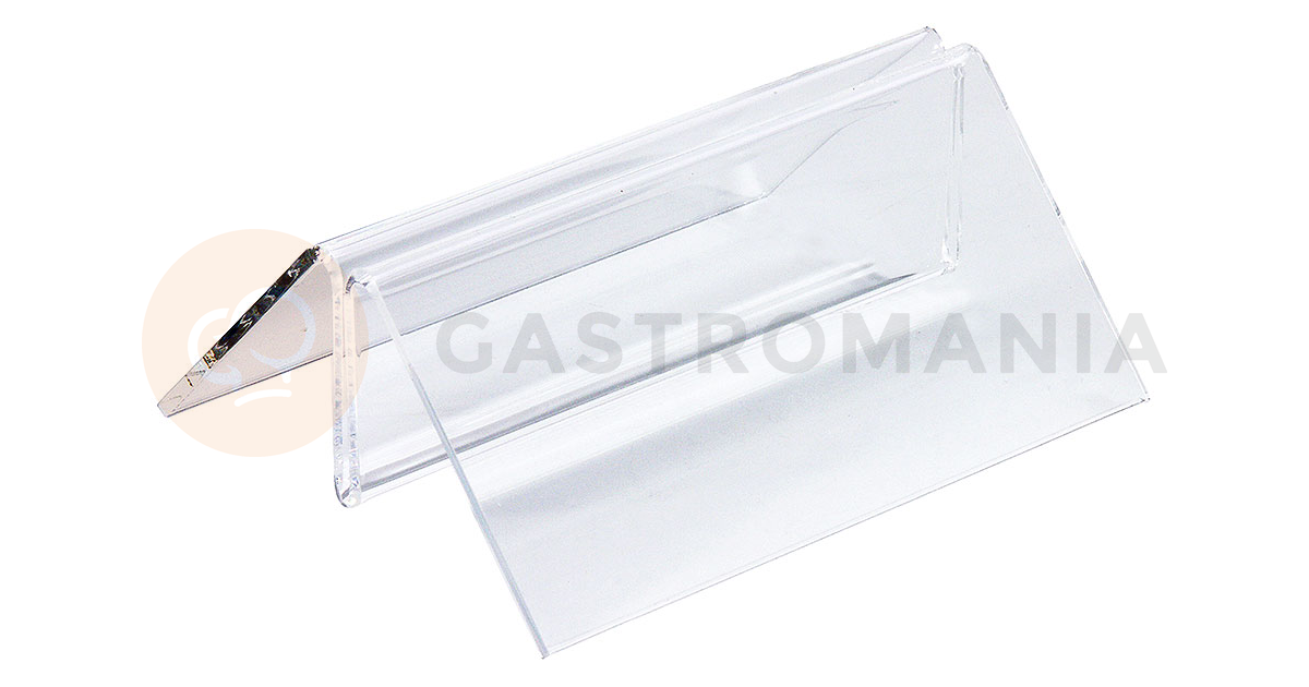 Akrylový stojan na menu 105x40 mm | CONTACTO, 6771/105