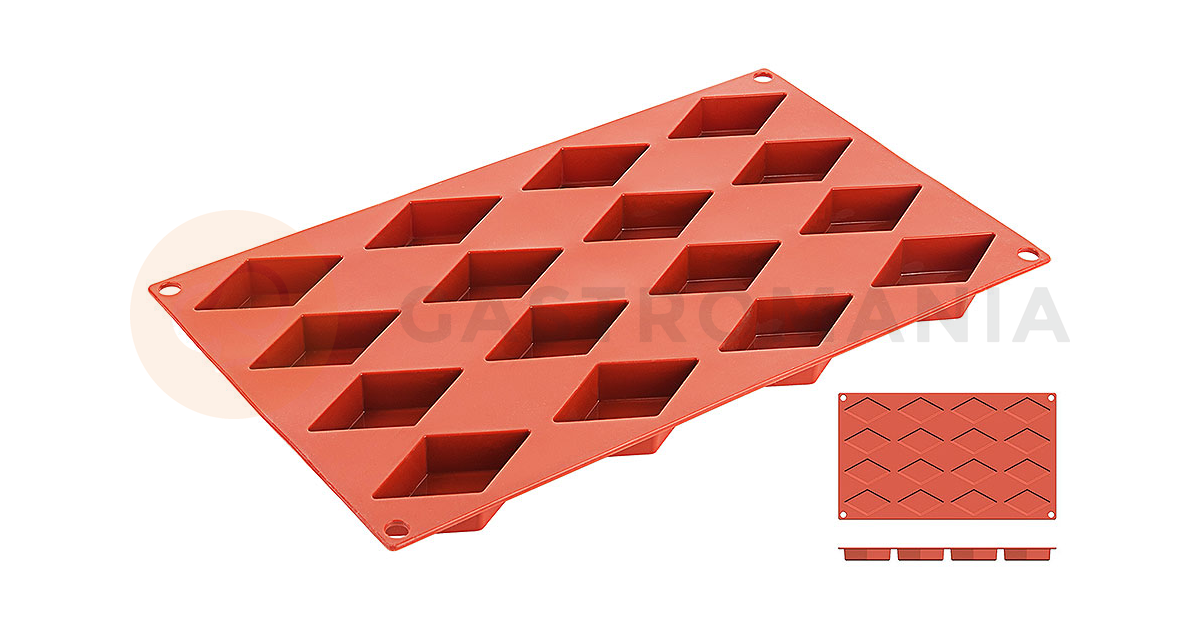 Silikonová forma na pečení, formičky s rozměrem 65x35 mm | CONTACTO ...