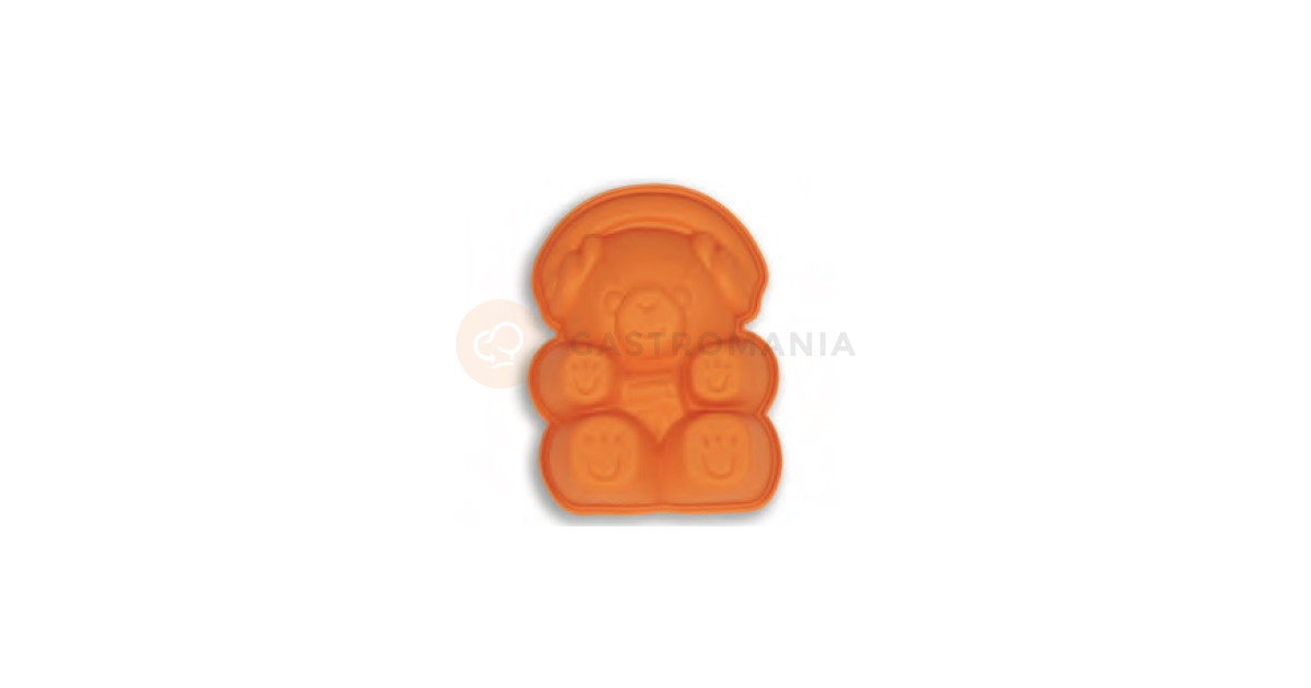 Forma na cukrovinky a dorty SFT803 SMALL TEDDY BEAR, medvídek, 12,5x16 ...