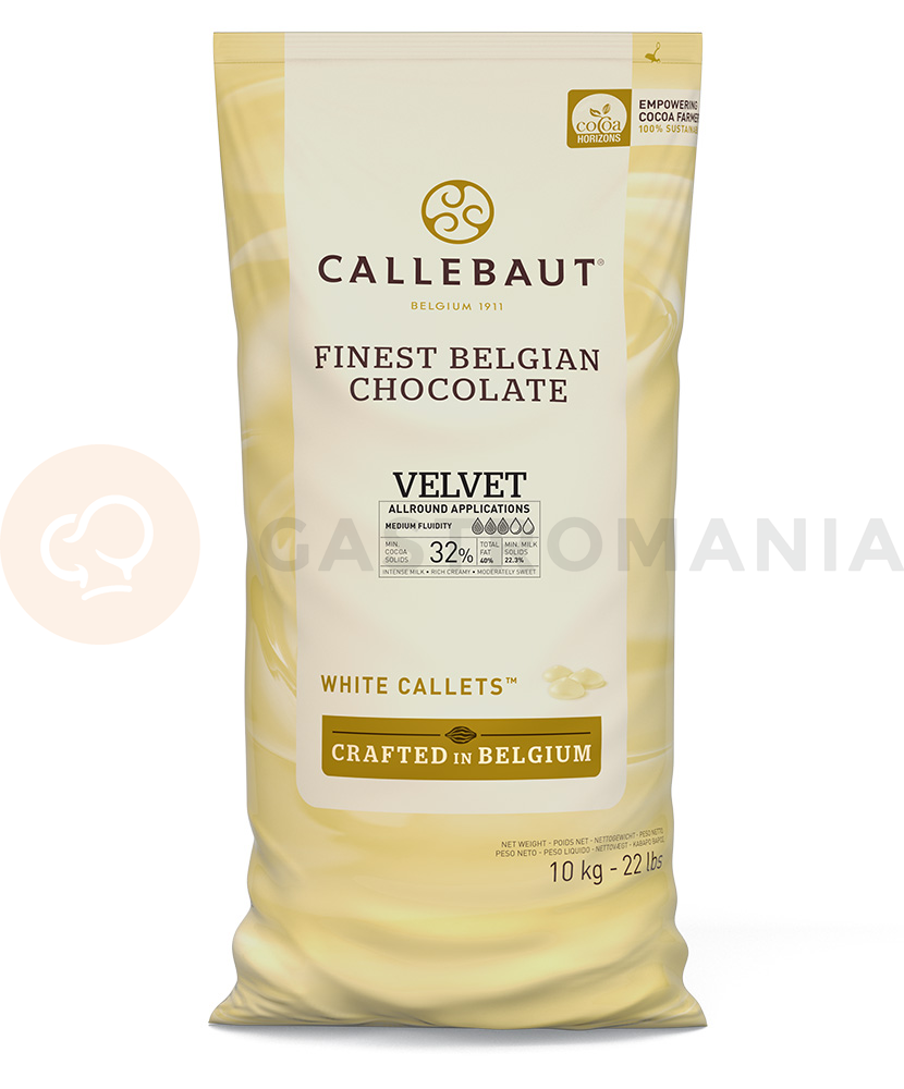 Bílá čokoláda 32% Callets 10 kg balení | CALLEBAUT, W3-01B